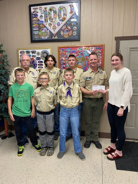 Giving Mission Spotlight: Fort Recovery Boy Scouts - Mercer Savings Bank